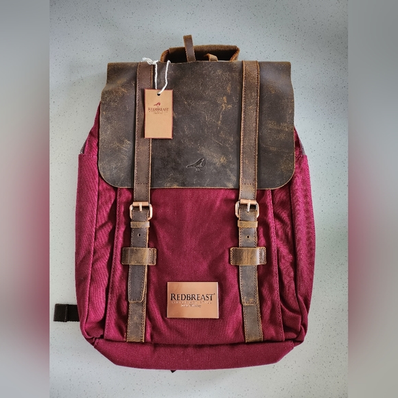 Bags | Jameson Redbreast Irish Whiskey Travel Backpack Laptop Genuine ...